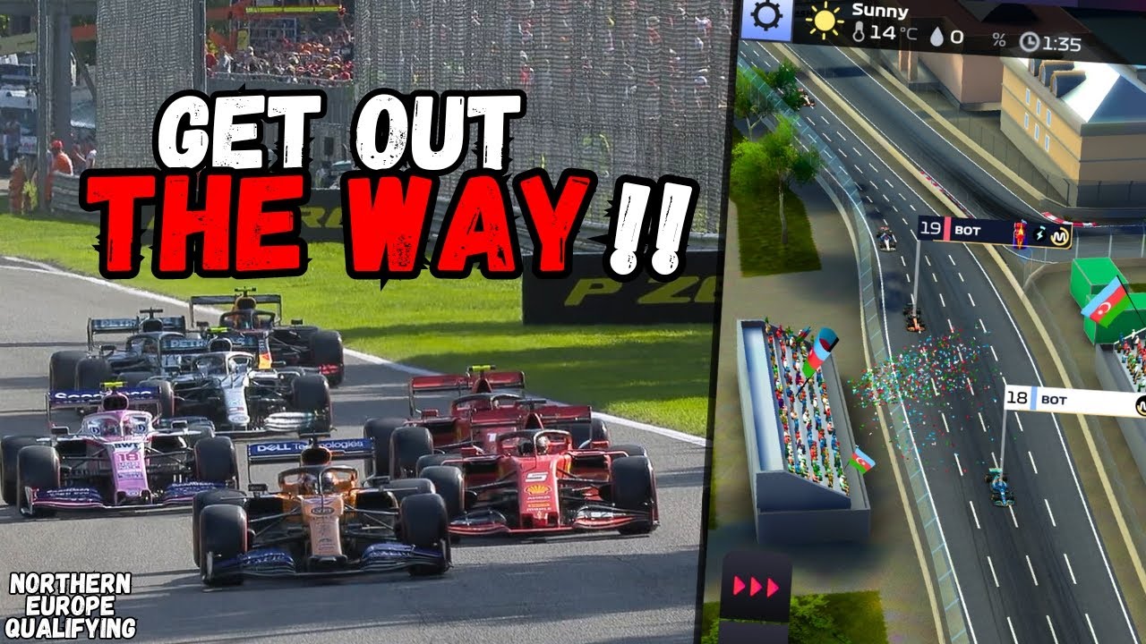 Traffic Is A Nightmare!!! | Northern Europe Gp Qualifying | F1 Clash ...
