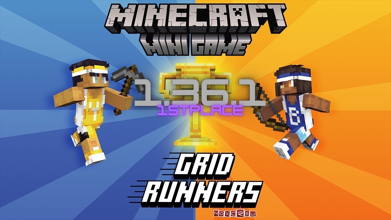 Minecraft - Grid Runners - Emerald Course - 1st PLACE!!!!!!!!! - YouTube
