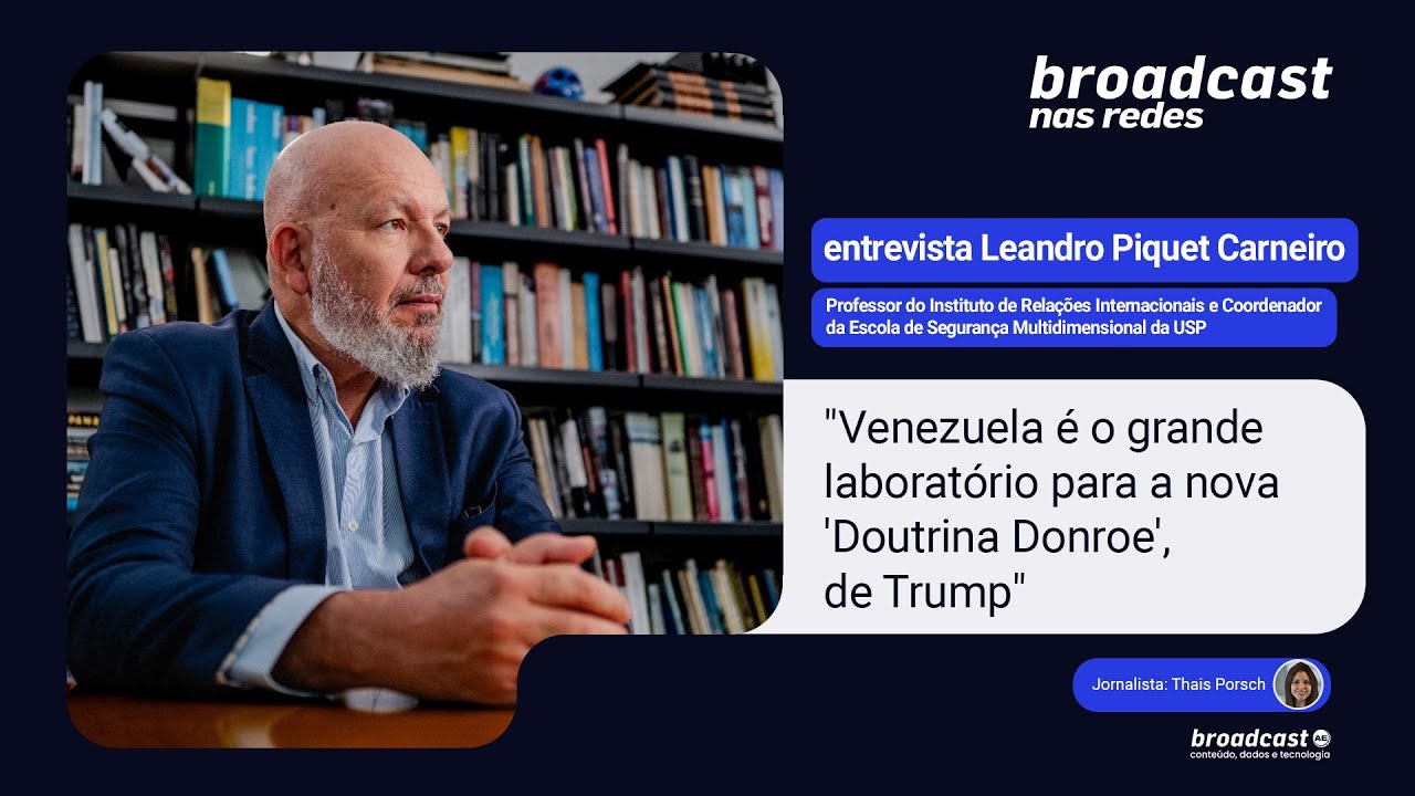 Broadcast nas Redes entrevista Leandro Piquet Carneiro, professor do ...