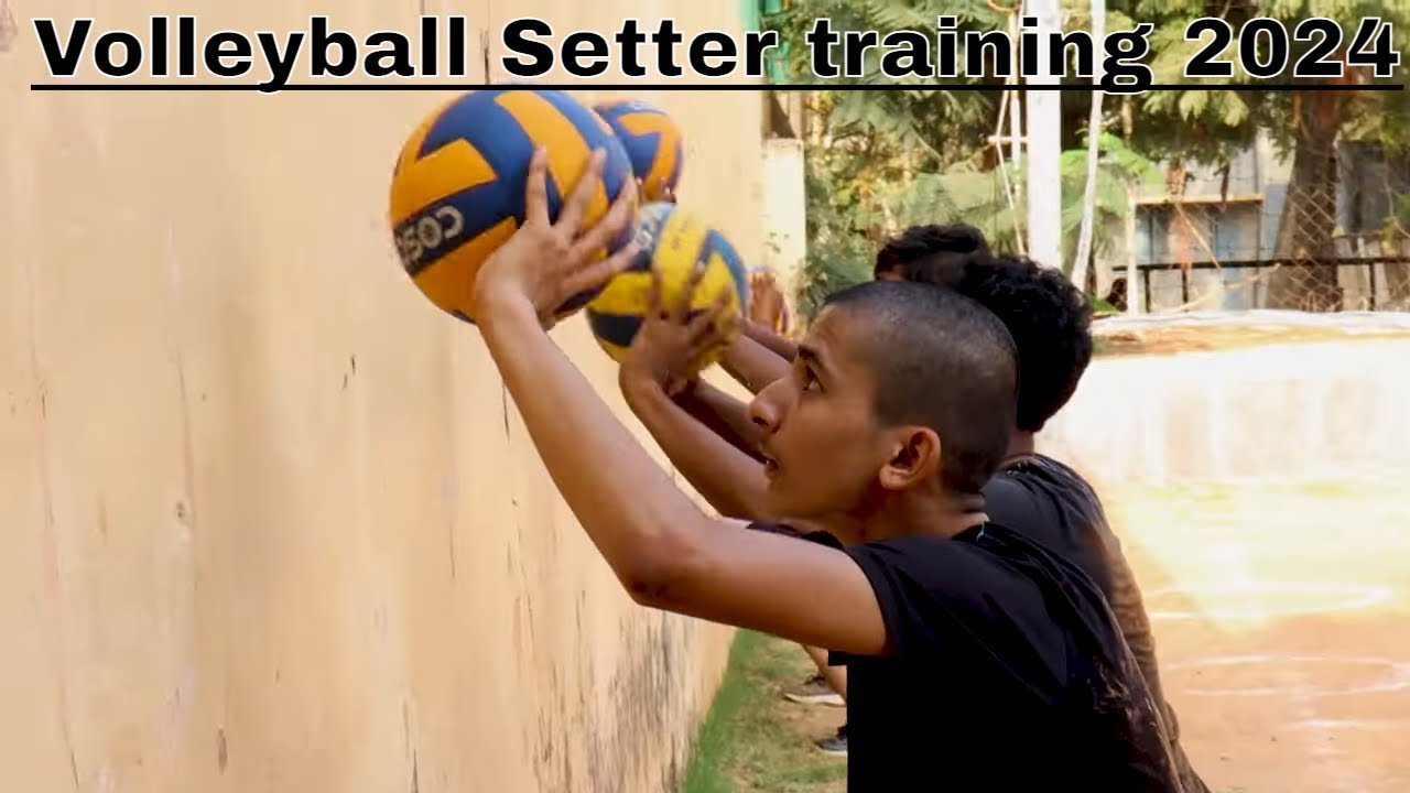 Volleyball Setter Training 2024 | volleyball training at home for ...
