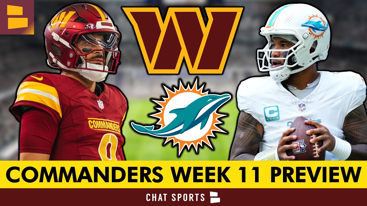 Commanders vs. Dolphins Week 11 Preview: Keys To Victory & Score ...