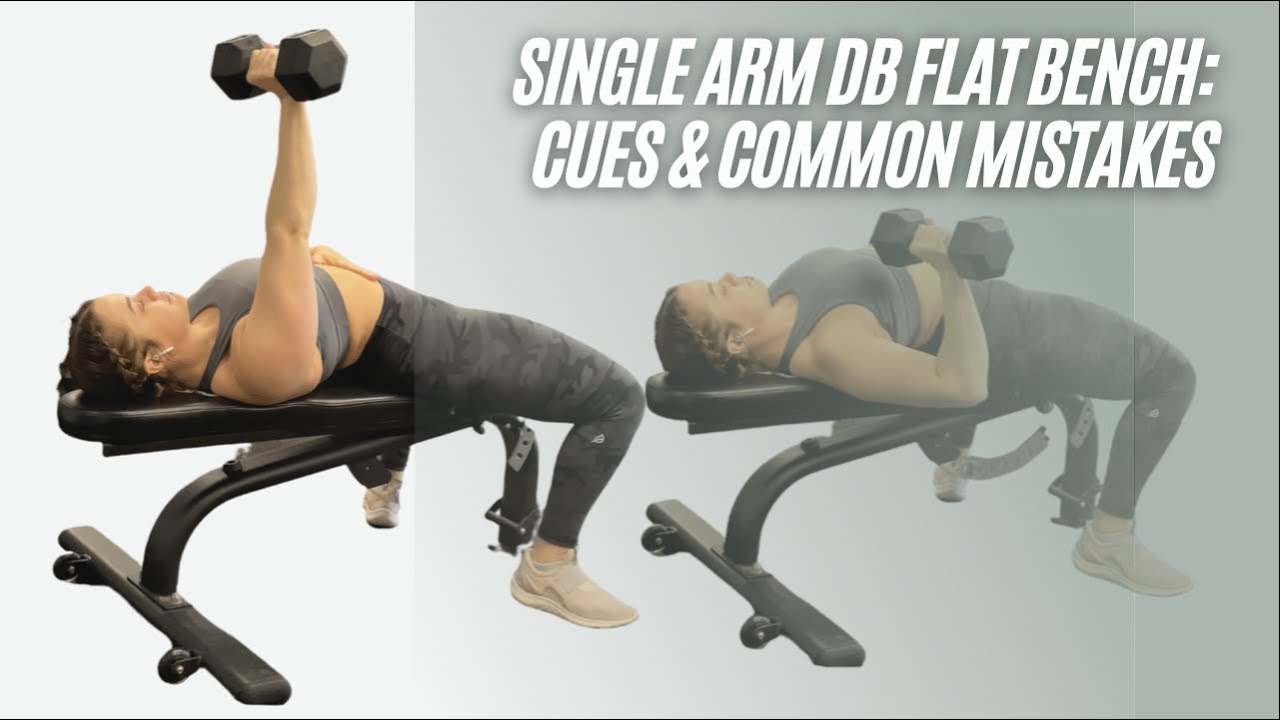 Single Arm DB Flat Bench - YouTube