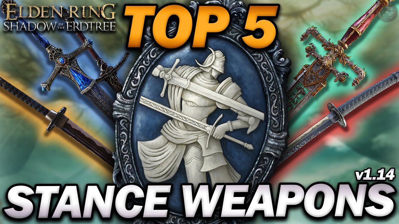 "The Top 5 STANCE BUILDS in Elden Ring!" (Insane Rellana's Cameo Builds ...