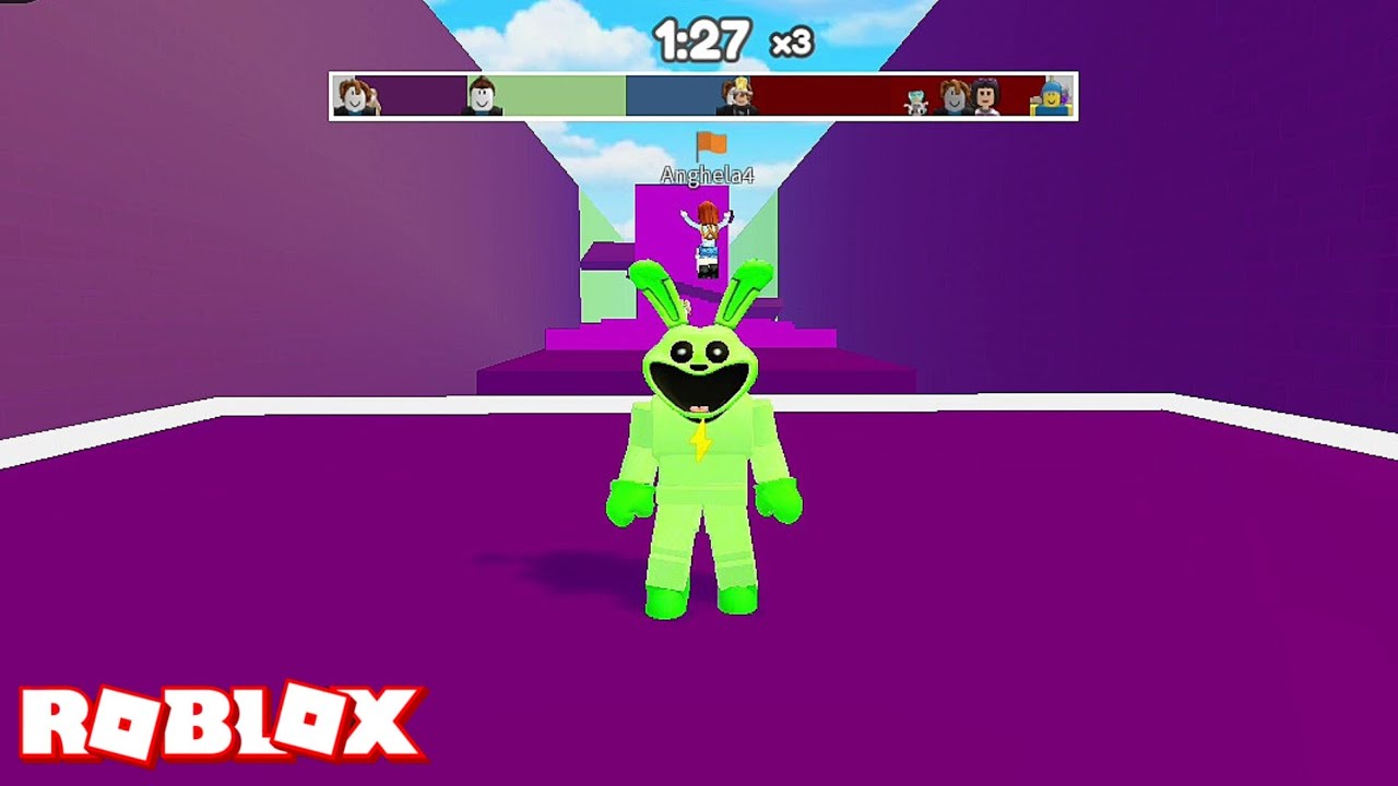 Hoppy hopscotch Playing Parkour Run! - YouTube