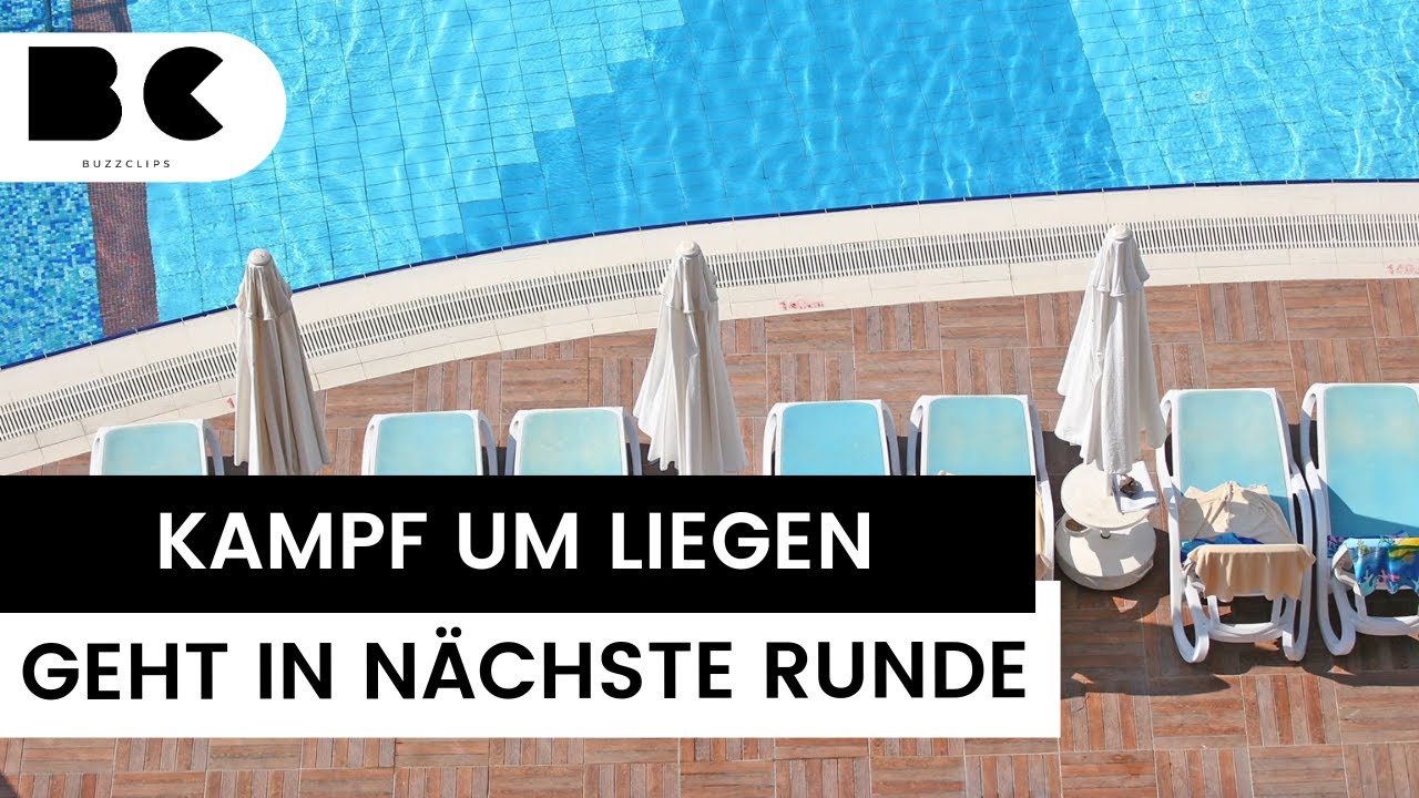 Mallorca: neue "verrückte" Handtuch-Reservierungstaktik - YouTube