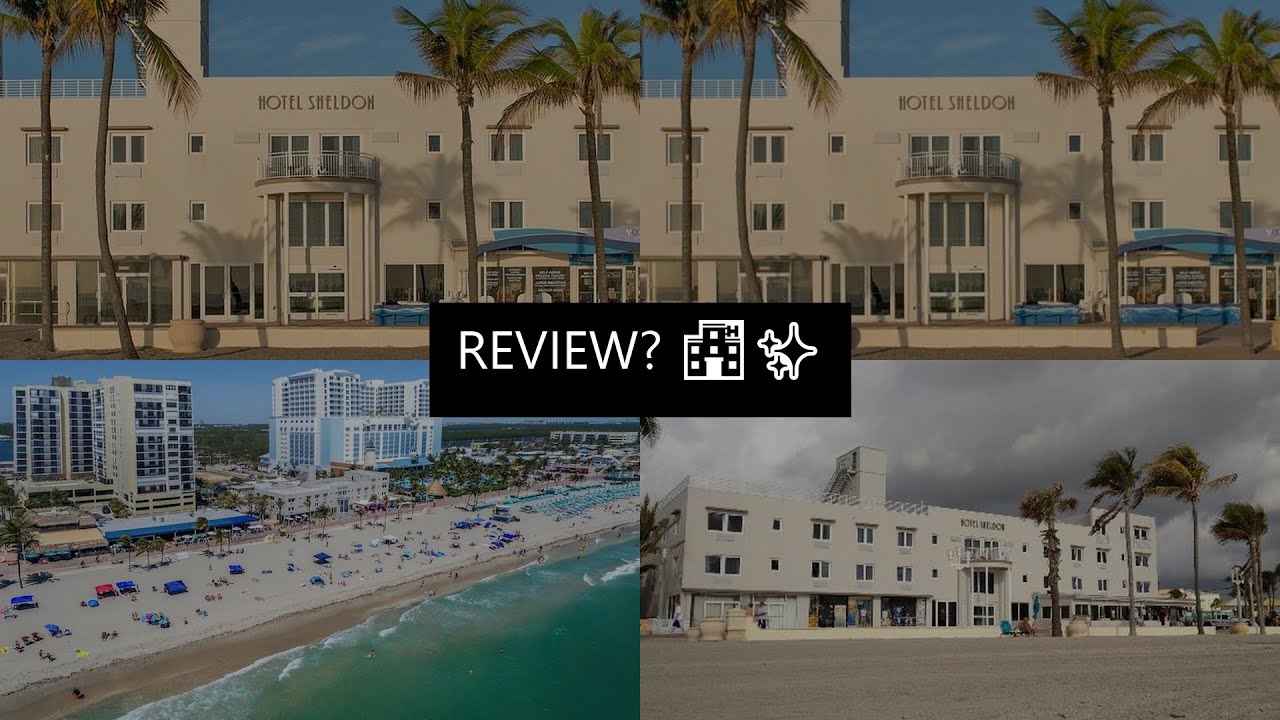 hotel sheldon hollywood hotels florida - YouTube