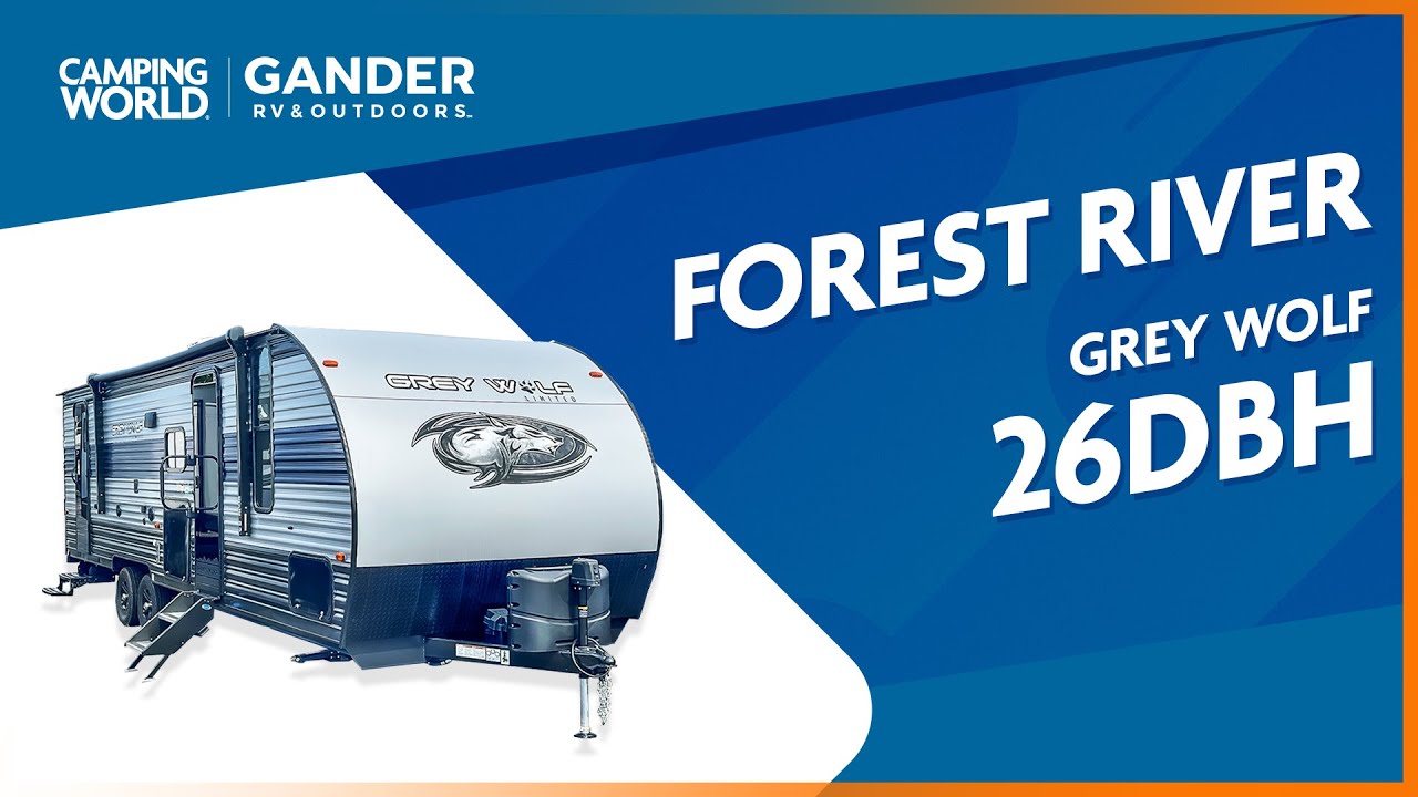 2022 Forest River Grey Wolf 26DBH | Travel Trailer - RV Review: Camping ...