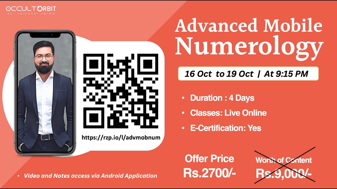 Advanced Mobile Numerology | Live Workshop (OccultOrbit) - YouTube