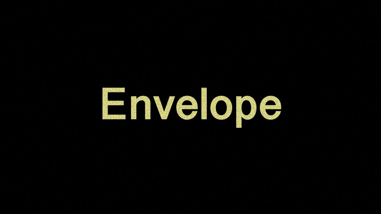 Envelope - Short Film (4K) - YouTube