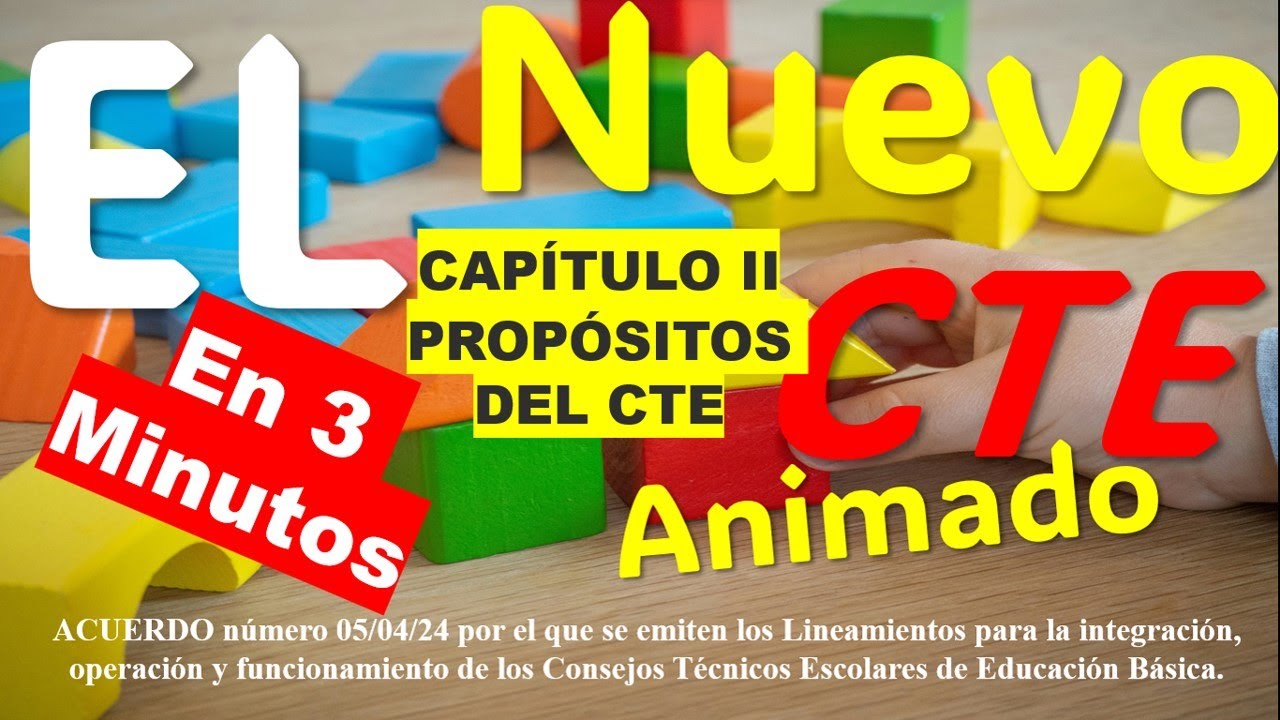 NUEVO CTE ANIMADO 2024 SEP ACUERDO número 05/04/24 para los CONSEJOS ...