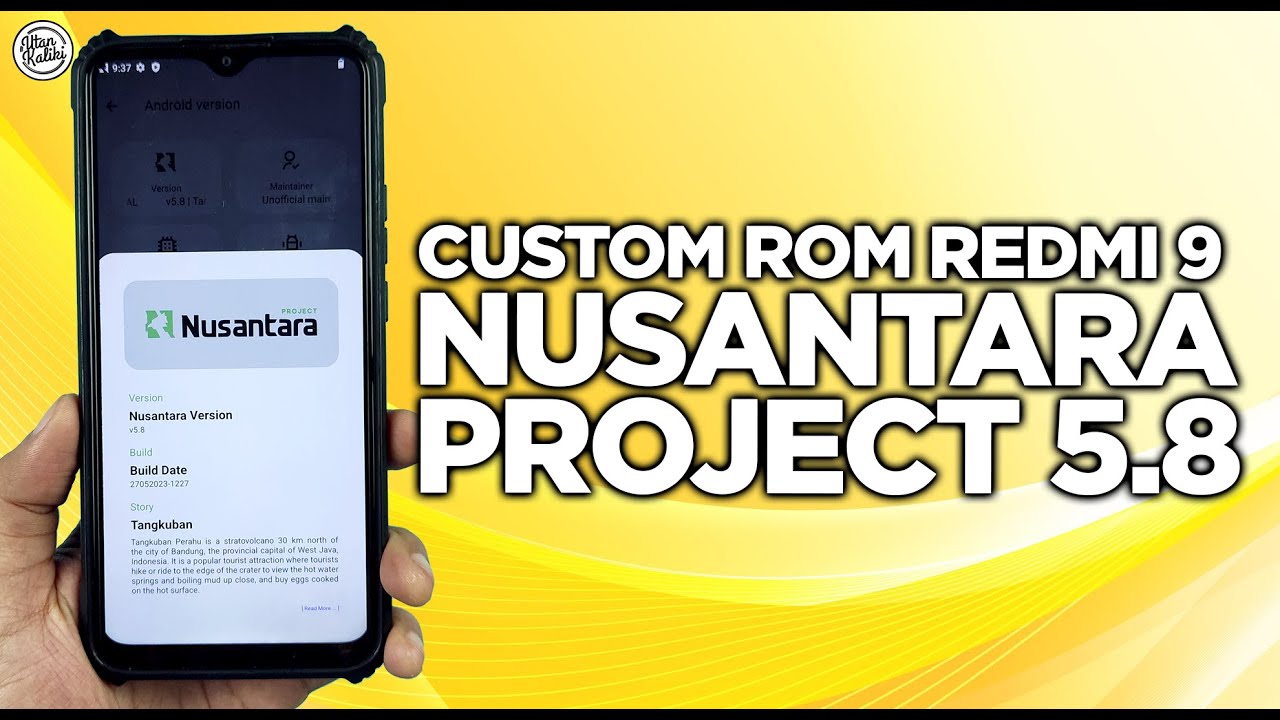 Install Custom Rom Nusantara Project 5.8 Redmi 9 - Nusantara Project Versi Terbaik Untuk Redmi 9 ...