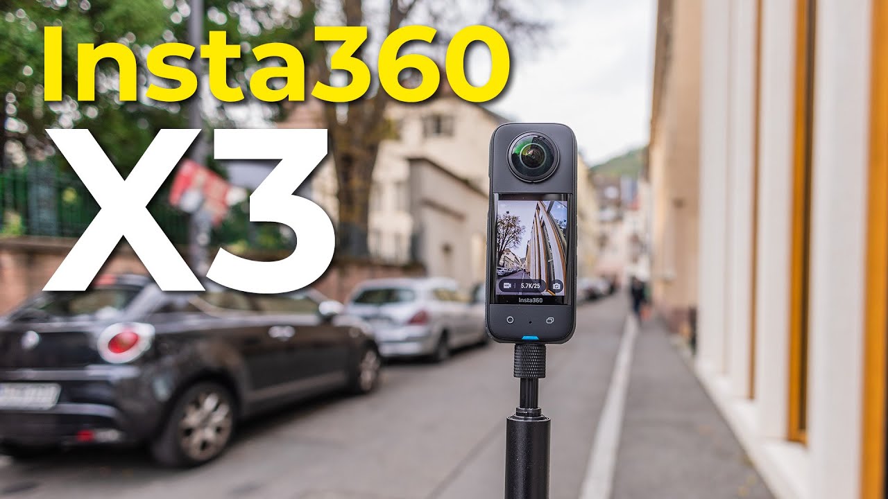 Insta360 X3 better than the ONE X2? 360 degree camera with live ...