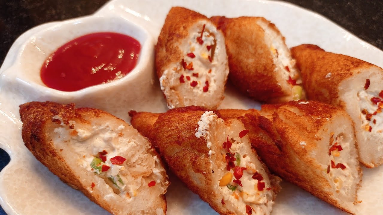 Dahi ke Sholay | Dahi ke Bread Rolls | FOODIE&WOODIE | easy recipe ...