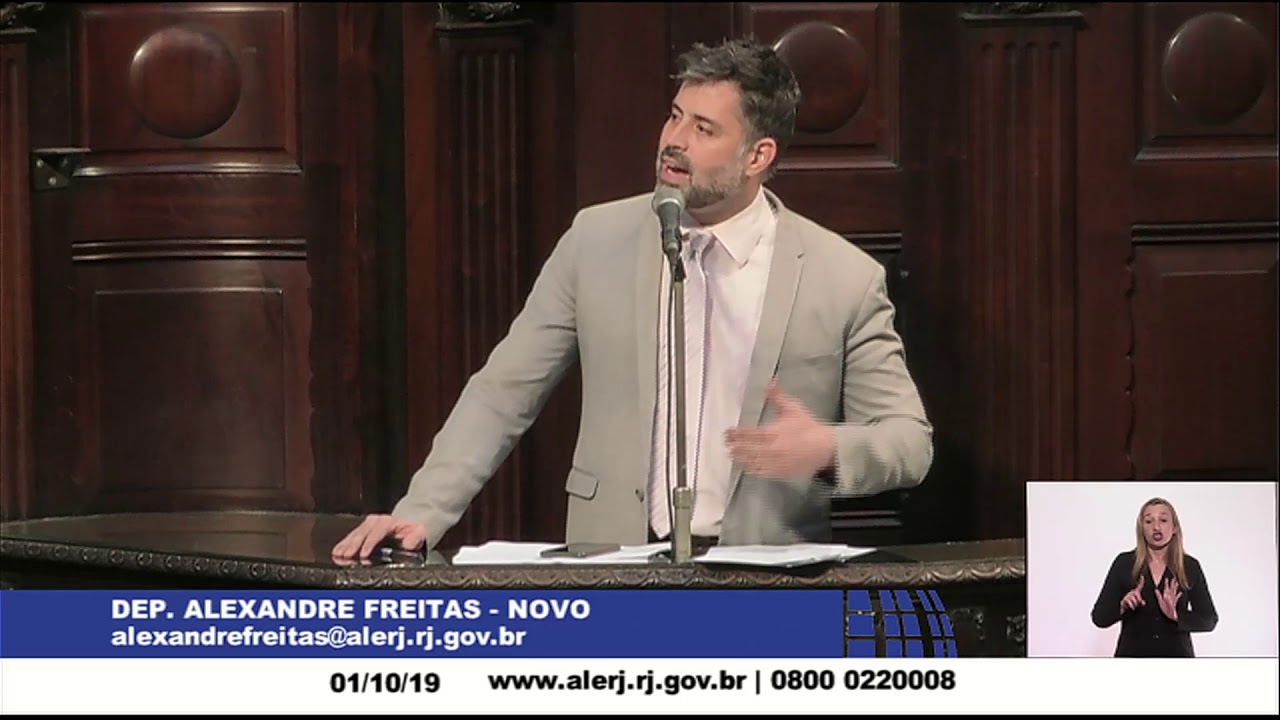 Sessão Ordinária - 01/10/19 - Alexandre Freitas - YouTube