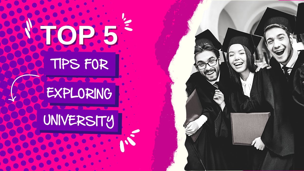 Top 5 Tips for Exploring University - KentChoices - YouTube