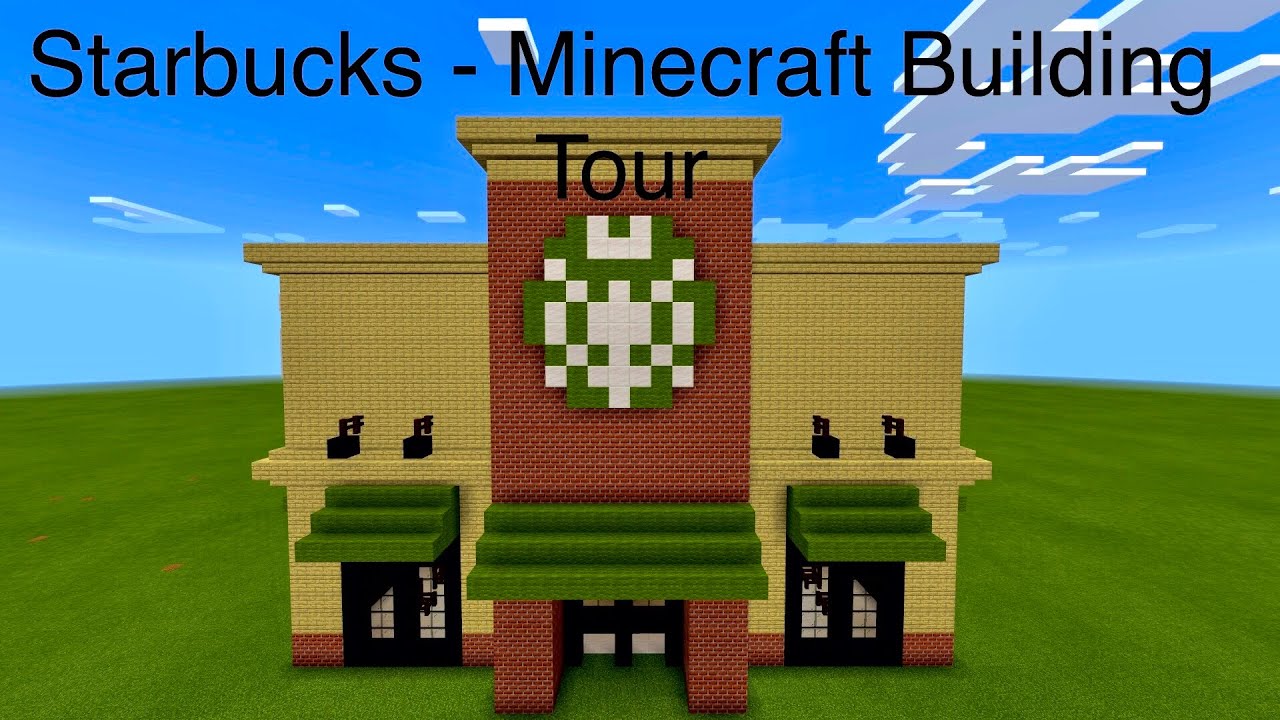 Starbucks - Minecraft Building Tour #8 - YouTube