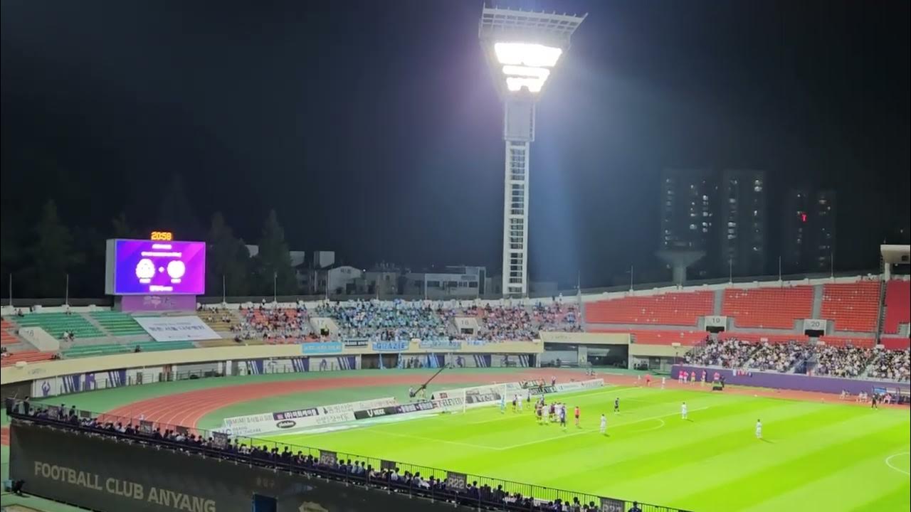 [경기장면]K리그1 2025 23R FC안양 VS 대구FC 후반 62분 대구 코너킥/이림 교체투입(2025.7.22) - YouTube