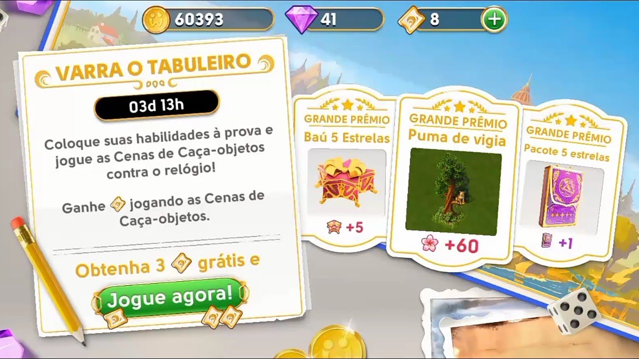 Varra o tabuleiro - June's Journey - YouTube