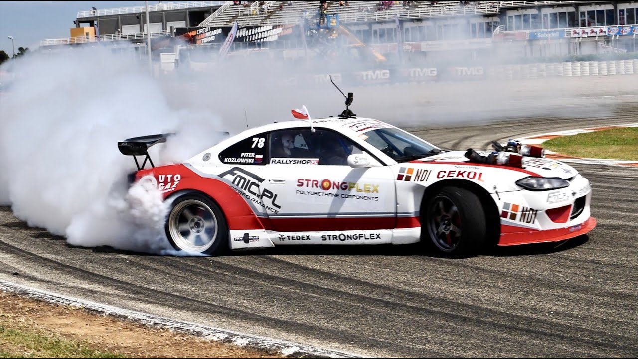 Drift Kings Nissan S15 LS 7.0 V8 BiTurbo 1000HP Piter Kozlowski Ricardo ...