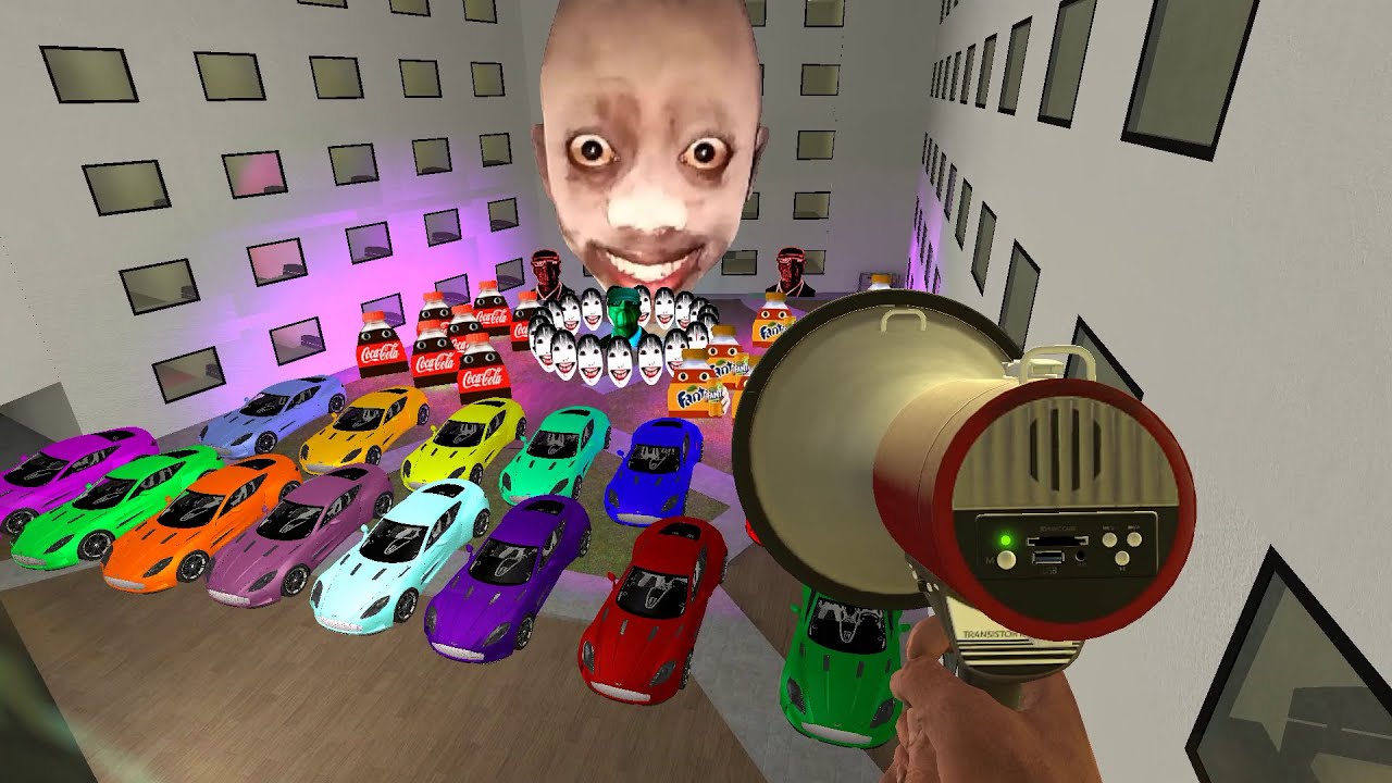 Escape Scary and Coca Cola Obunga Nextbots #gmod - YouTube