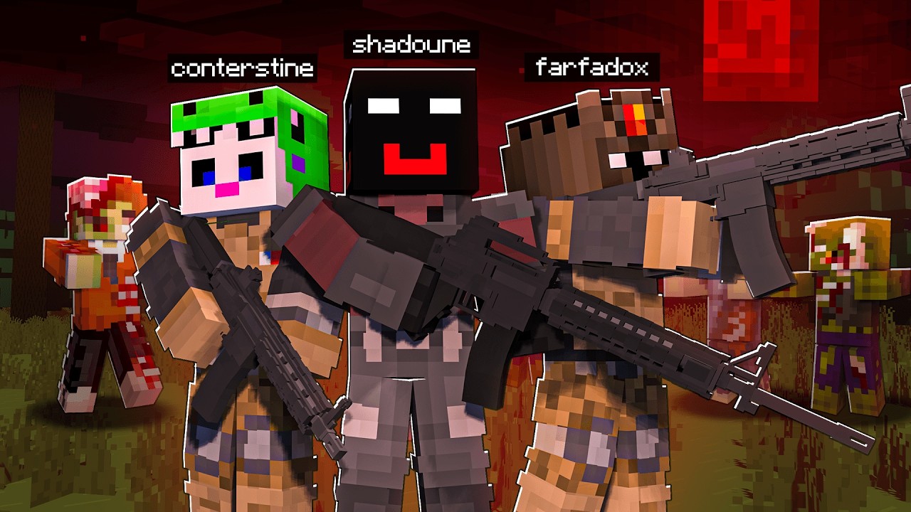 EL MEJOR EVENTO DE ZOMBIES EN MINECRAFT: HARDCORE Z 4 EVER ☢️ - YouTube