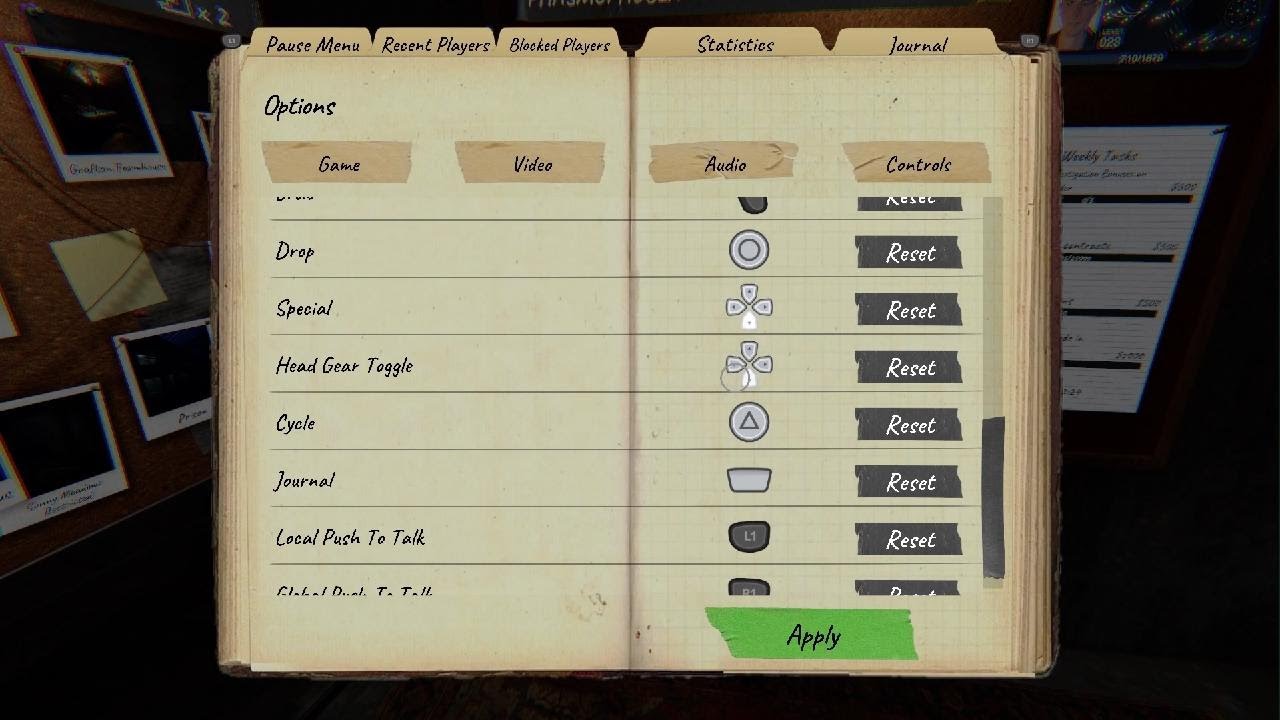 Phasmophobia My Setting PS5 - YouTube