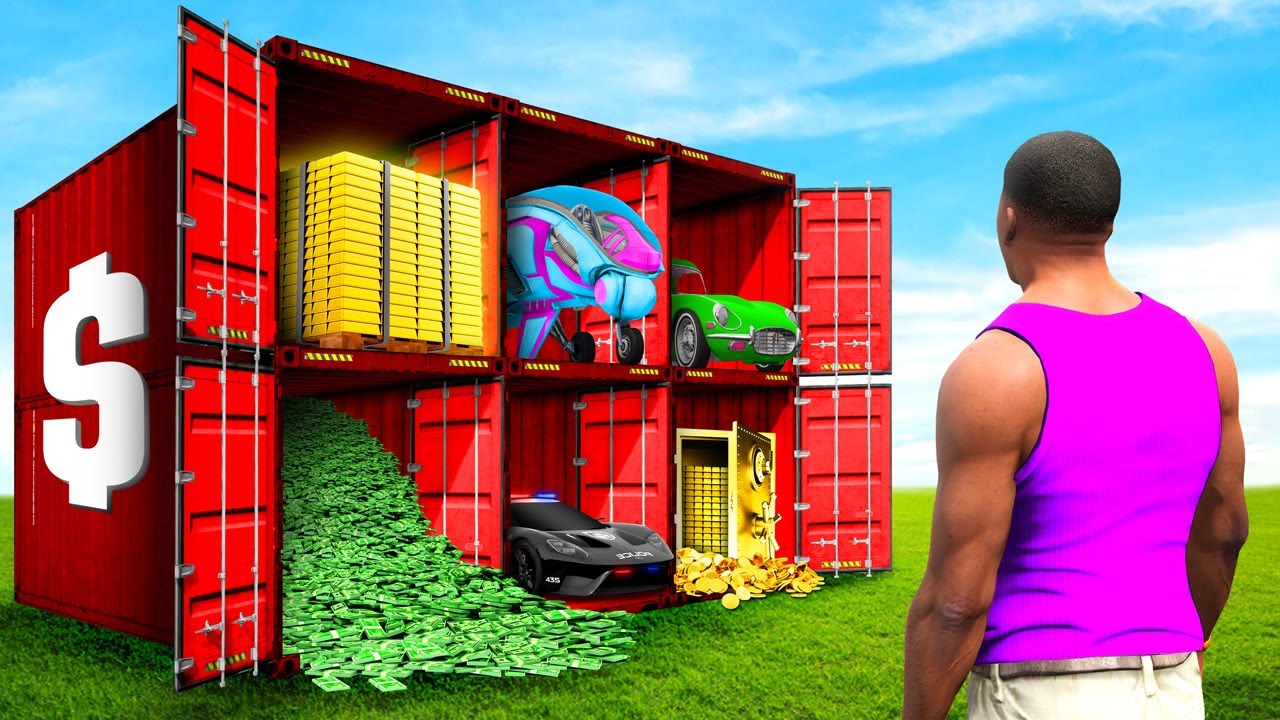 Opening MILLIONAIRE CONTAINERS in GTA 5! - YouTube