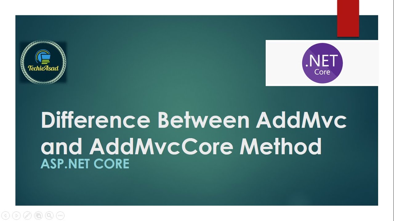 18 Difference Between Addmvc And Addmvccore Method In Aspnet Core