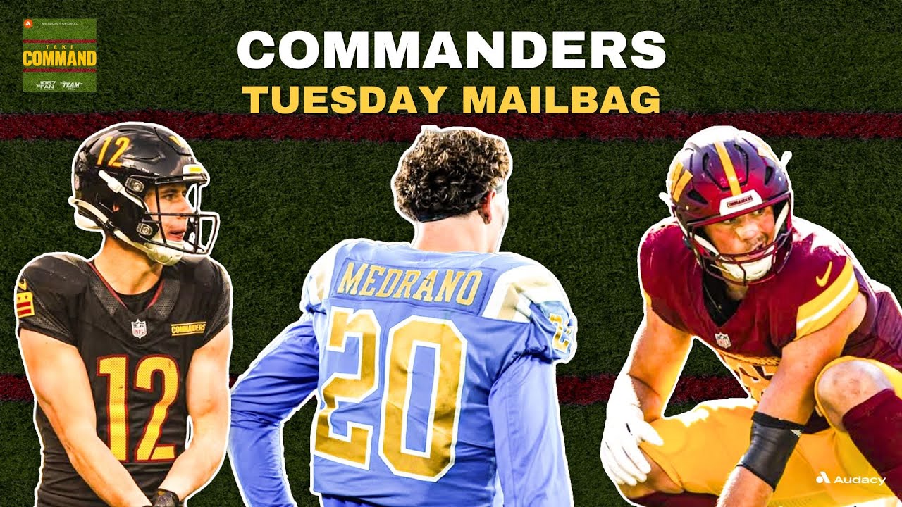 Commanders Mailbag: Kain Medrano's NFL Position & PFF Disrespects John ...