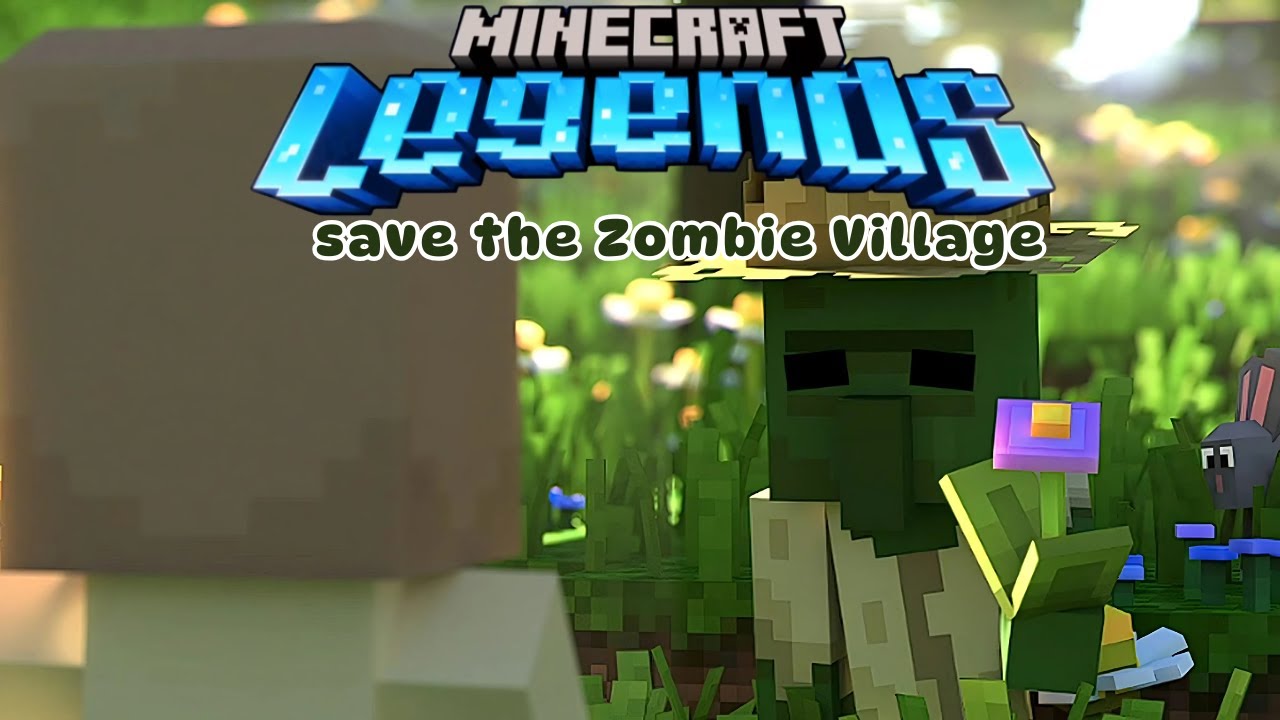 Minecraft Legends - Saving the Zombies from the Evil Piglins # ...