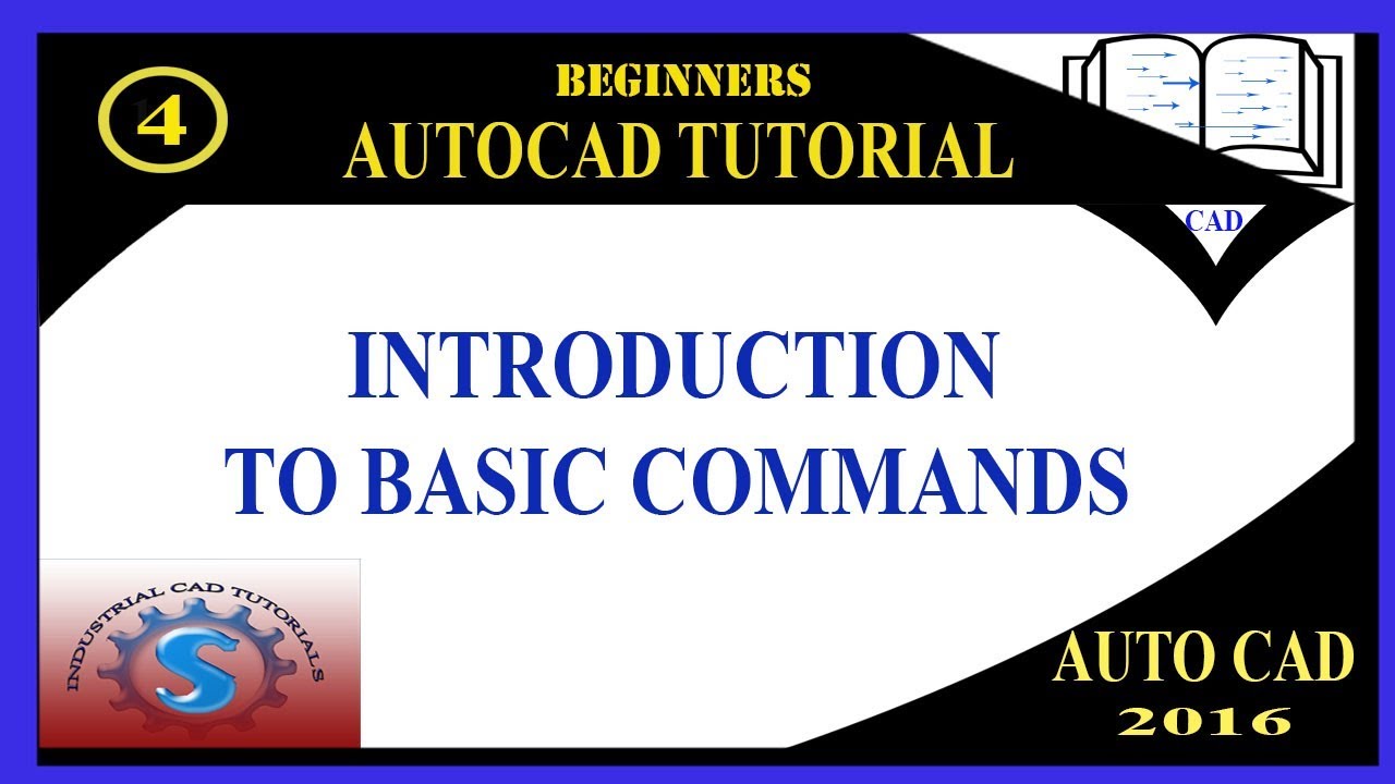 INTRODUCTION TO BASIC COMMANDS || BASIC TUTORIALS FOR BEGINNERS || AUTO ...