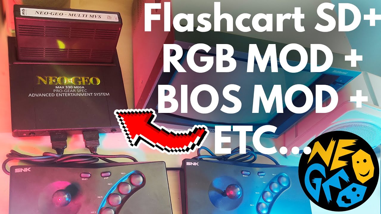 OPEN MVS LA NEOGEO DEFINITIVA + Flashcart Darksoft Multi MVS Review en Español - YouTube
