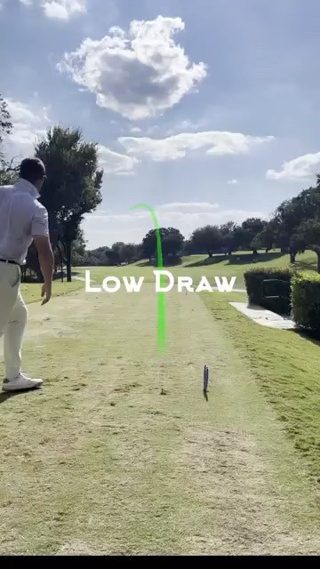 The Low Draw #golf #art #draw #shotshape #countryclub #callaway # ...