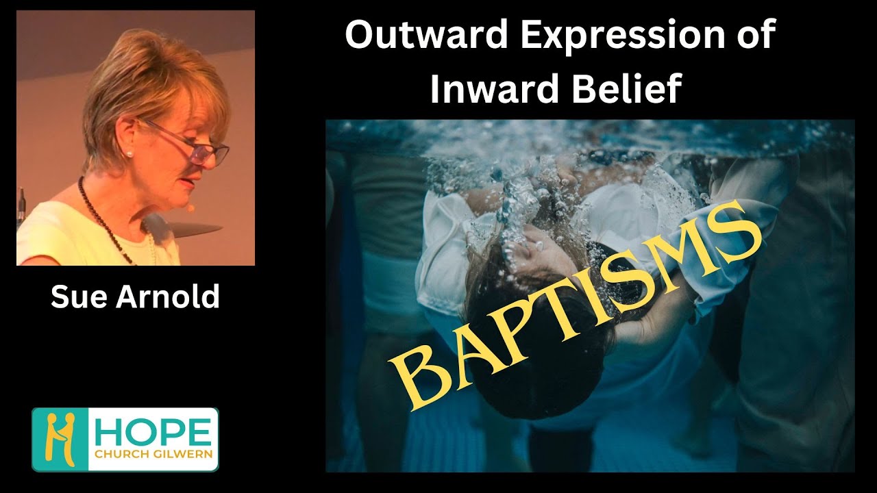 Baptisms: Outward Expression of Inward Belief - YouTube