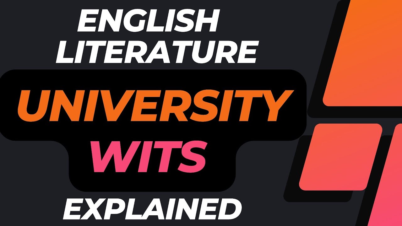 University Wits Writers in English Literature| UGC Net Exam| - YouTube