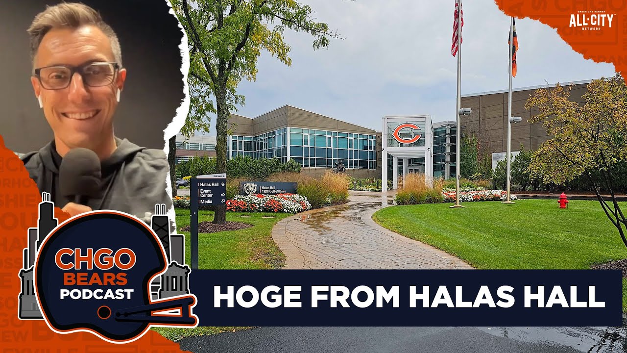 Adam Hoge brings the latest from Halas Hall | CHGO Bears Podcast - YouTube