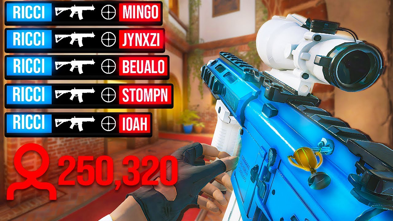 Ricci's TOP R6 Plays vs Pro Players - YouTube