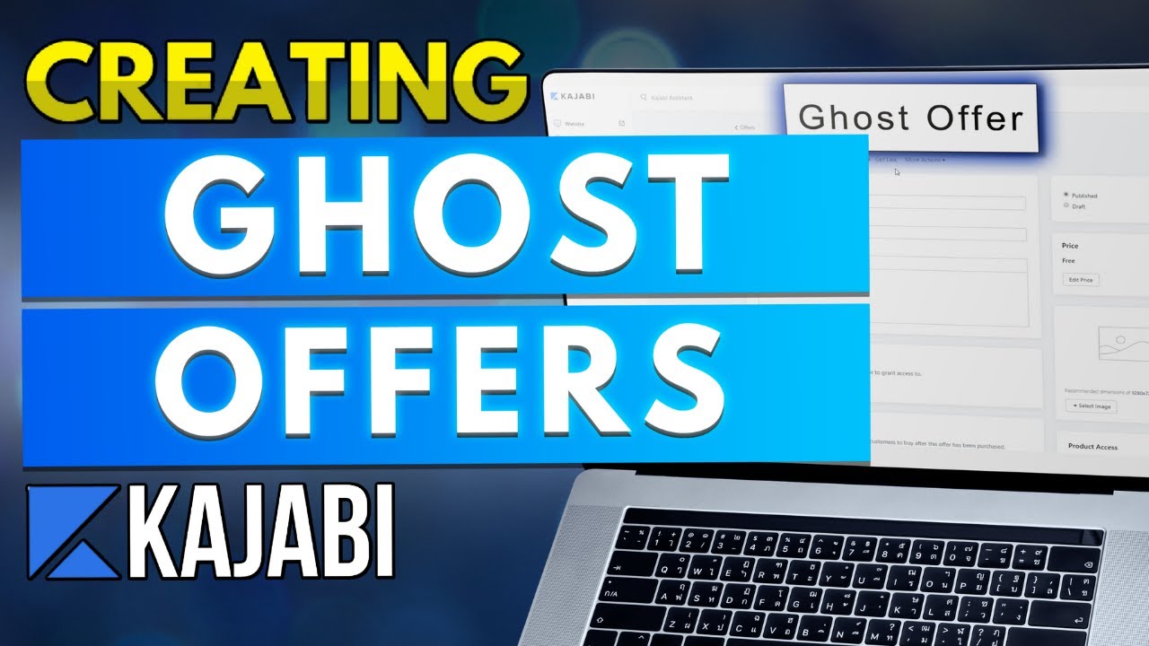 How To Create Ghost Offers In Kajabi - YouTube