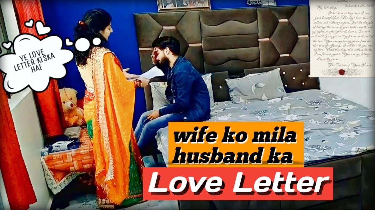 Love Letter Prank | Fake Love Letter Prank On Wife | RD SONI - YouTube