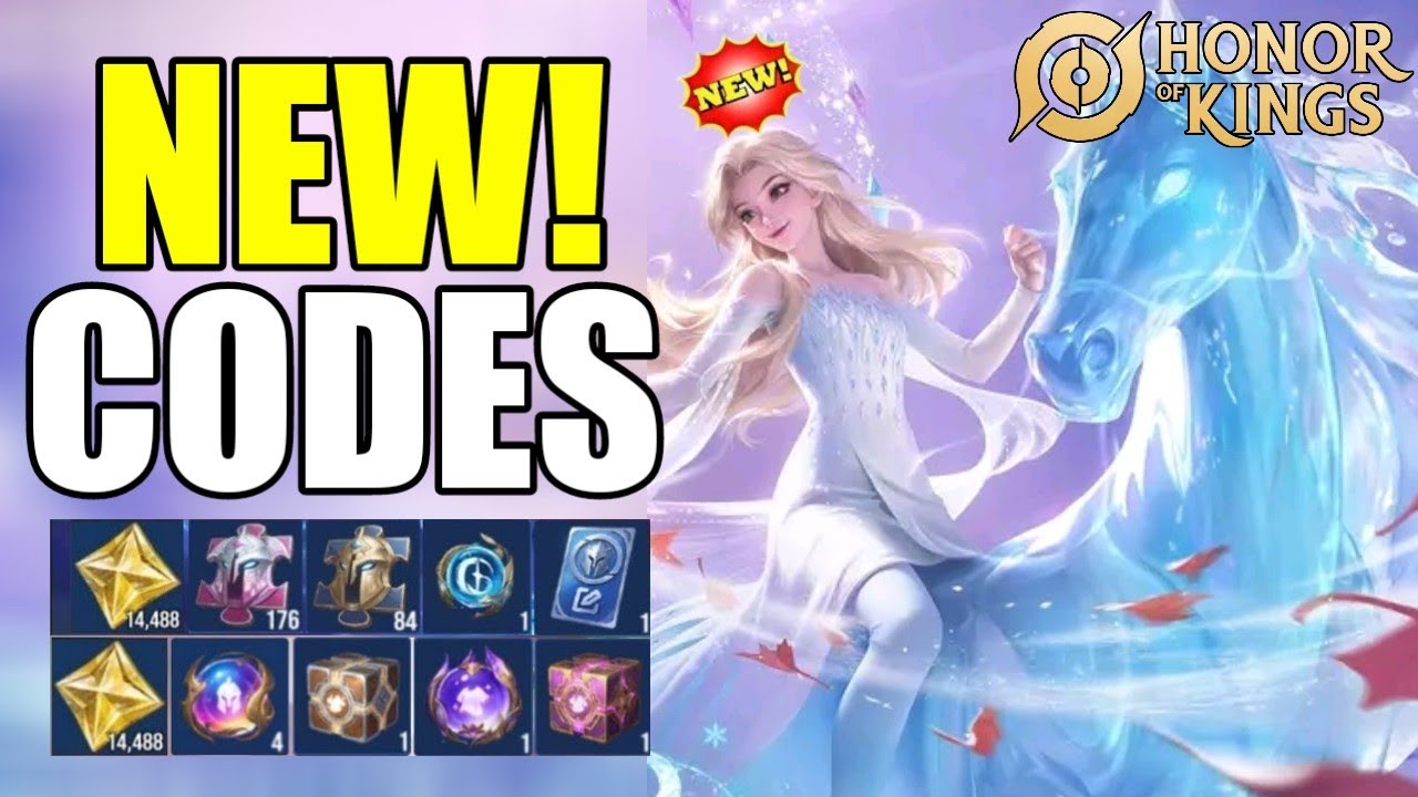 Honor Of Kings Codes | How To Redeem Code | New Honor Of Kings Redeem ...