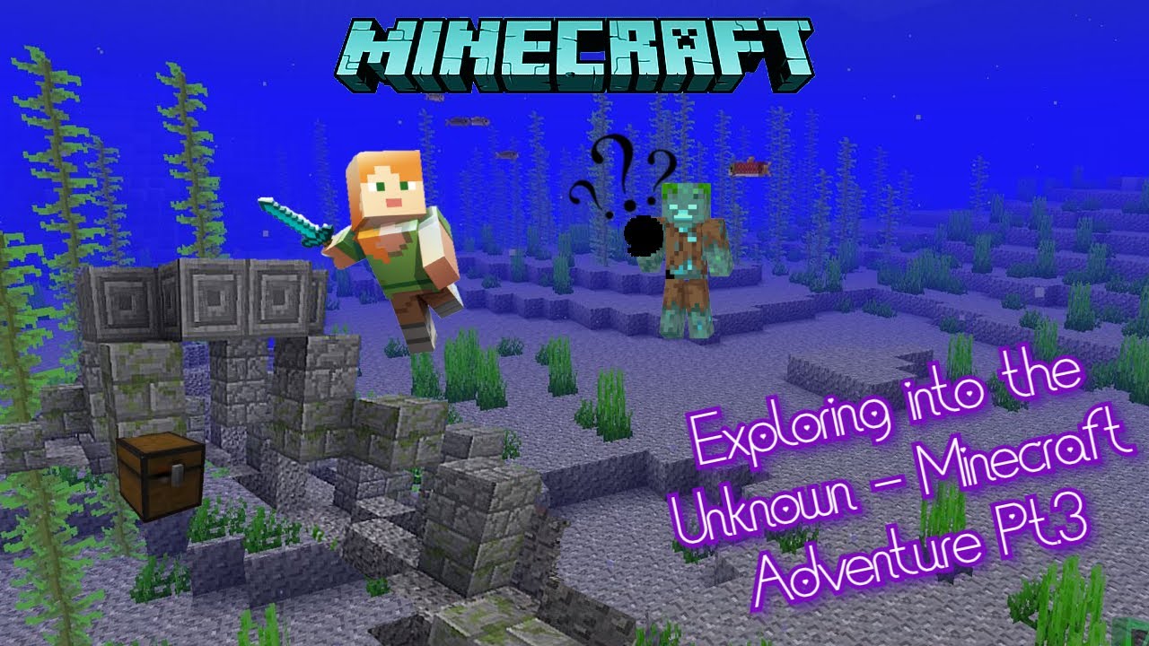 Exploring into the Unknown | Minecraft Adventure Let's Play Pt.6 - YouTube