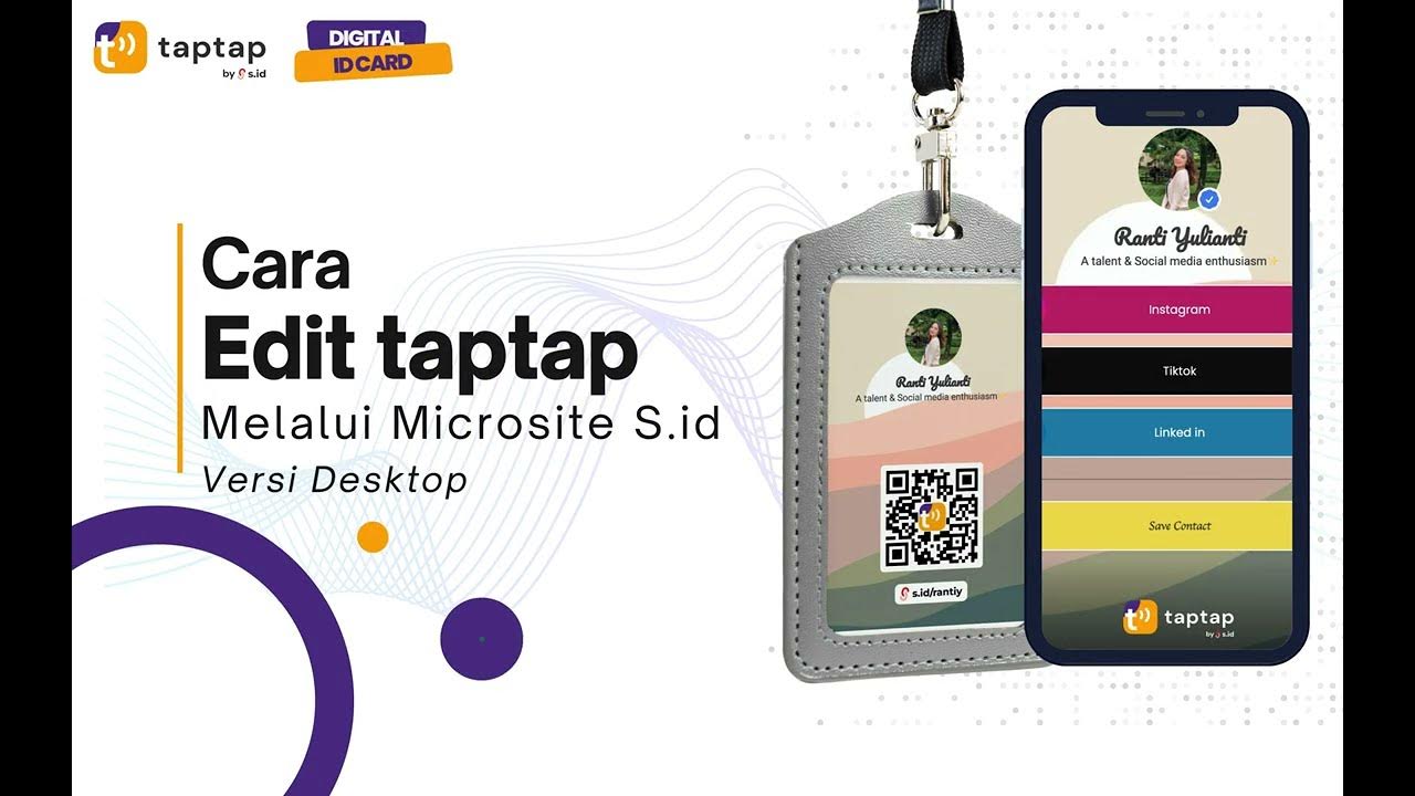 Cara mengedit taptap menggunakan Microsite S.id versi desktop. - YouTube