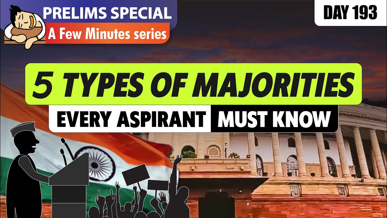 5 types of Majorities in parliament - YouTube