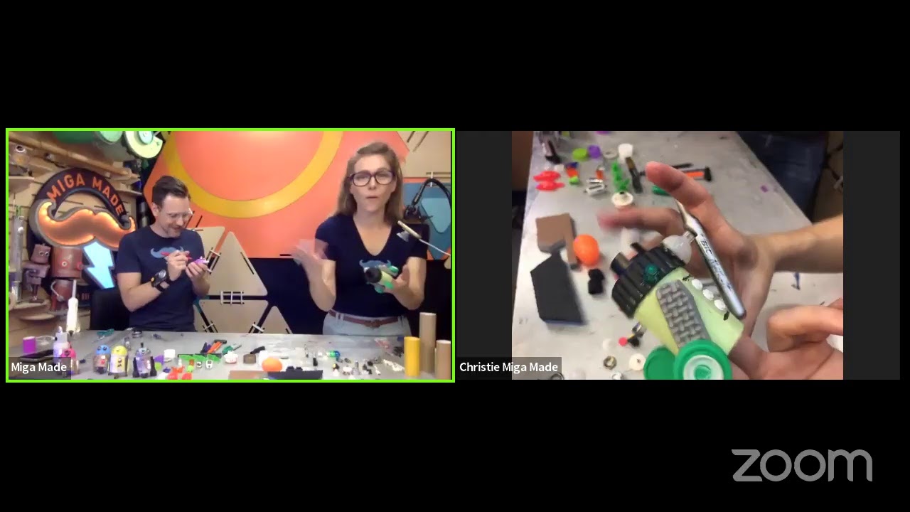 Maker Camp Live! - Make TP-D2 with Miga Made - YouTube