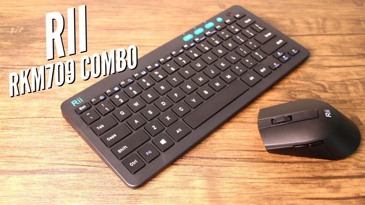 Rii RKM709 Wireless Keyboard and Mouse Combo - YouTube