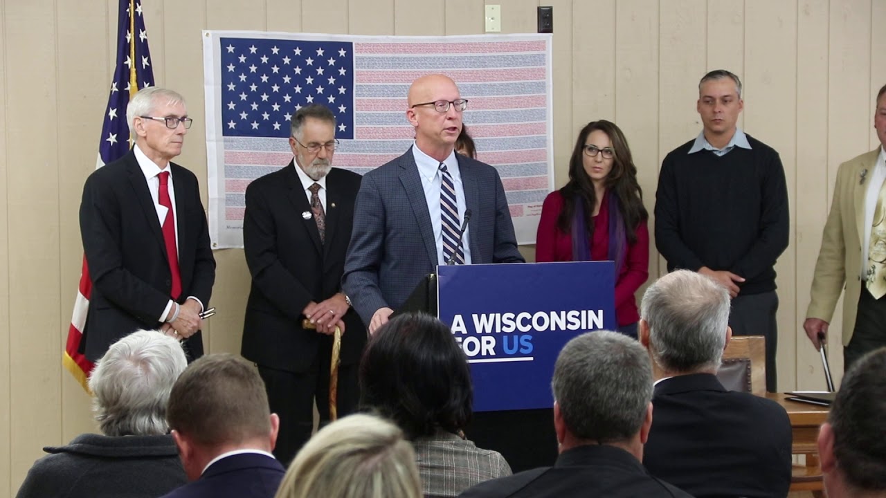 Wisconsin State Senator Duey Stroebel speaks before signing of Wis. Act ...