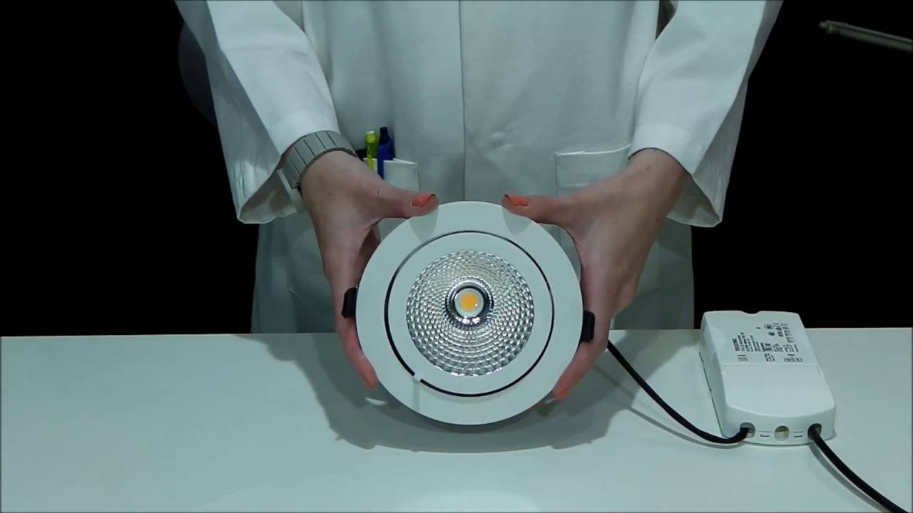 Illuma Lighting - Commercial Downlight - Arc 160 LED - YouTube