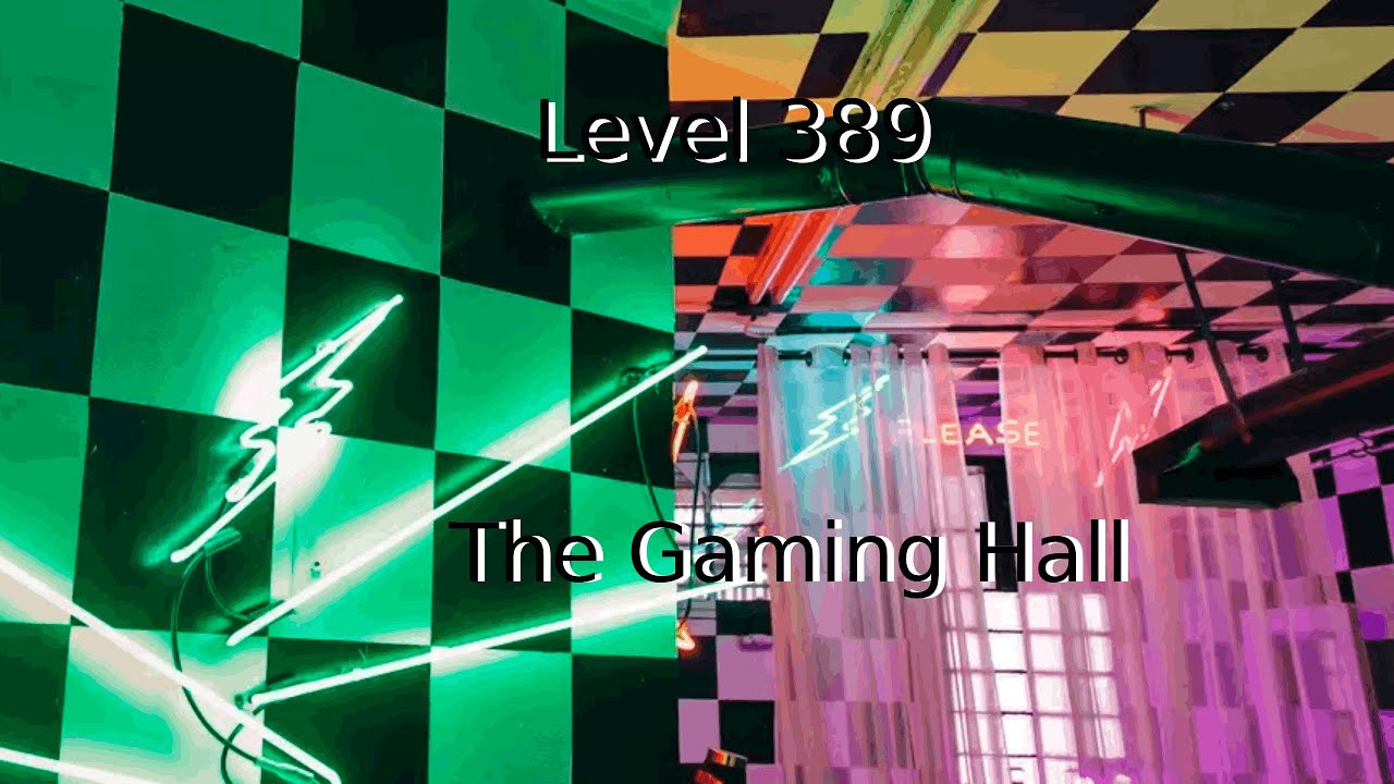 Level 389 of The Backrooms "The Gaming Hall" - YouTube