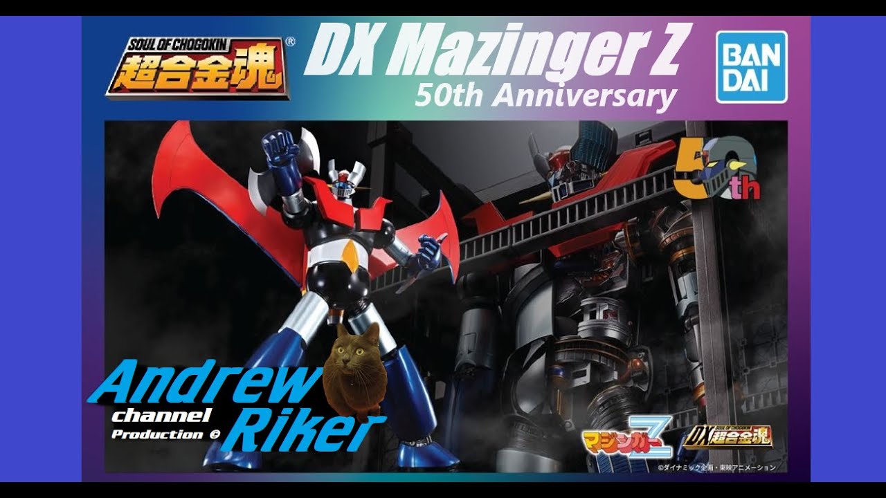 Bandai DX Mazinger Z 50th anniversary - YouTube