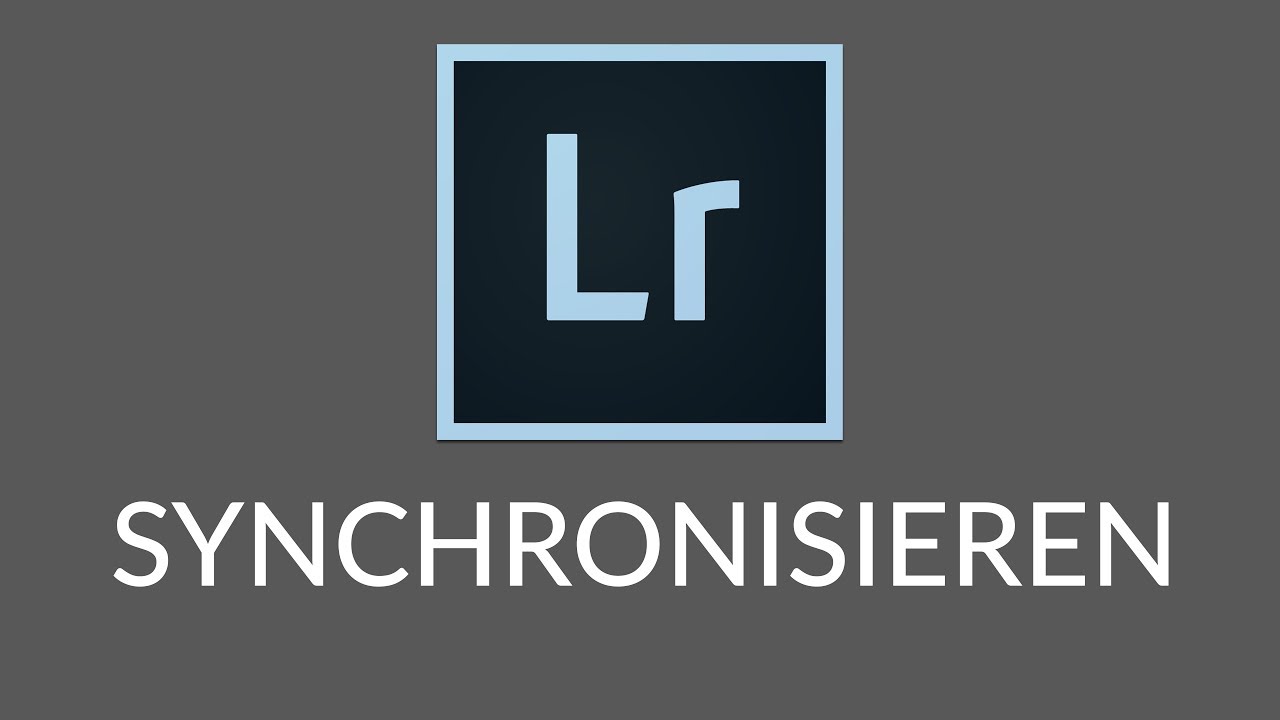 Bilder Synchronisieren in Lightroom - Tutorial Bildbearbeitung - YouTube